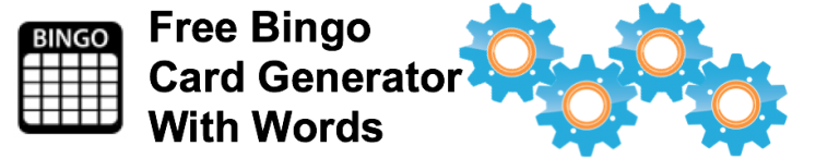 Generate bingo cards with words - Bingo Card Generator