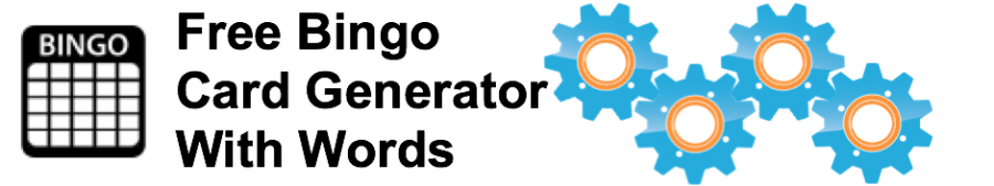 Generate bingo cards with words - Bingo Card Generator