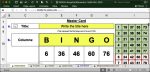Bingo Card Generator Excel Windows numbers from 1 to 90 - Bingo Card ...